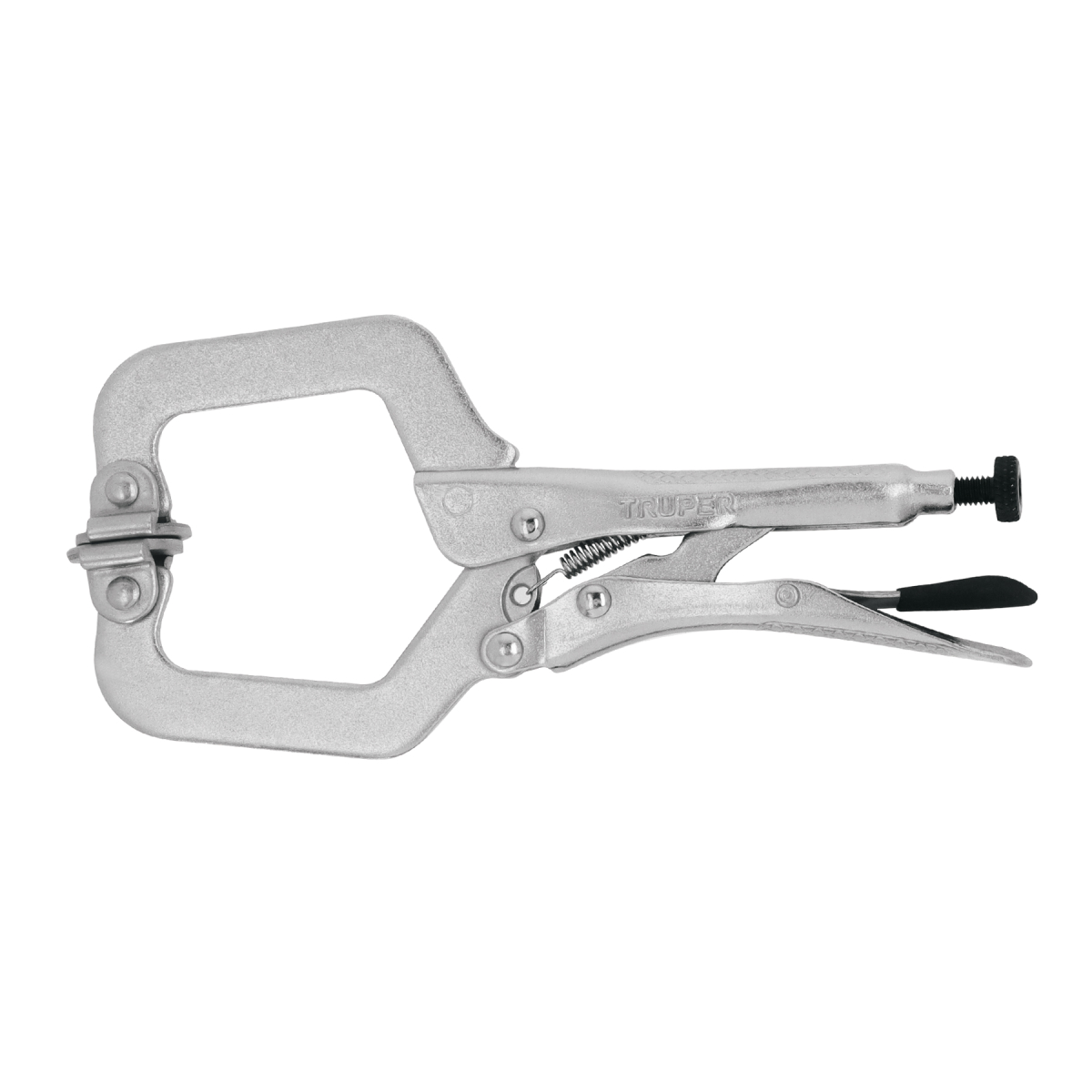 PINZA DE FUERZA TIPO «C» LARGO 15 CM (6″) MORDAZA AUTOAJUSTABLE – Truper